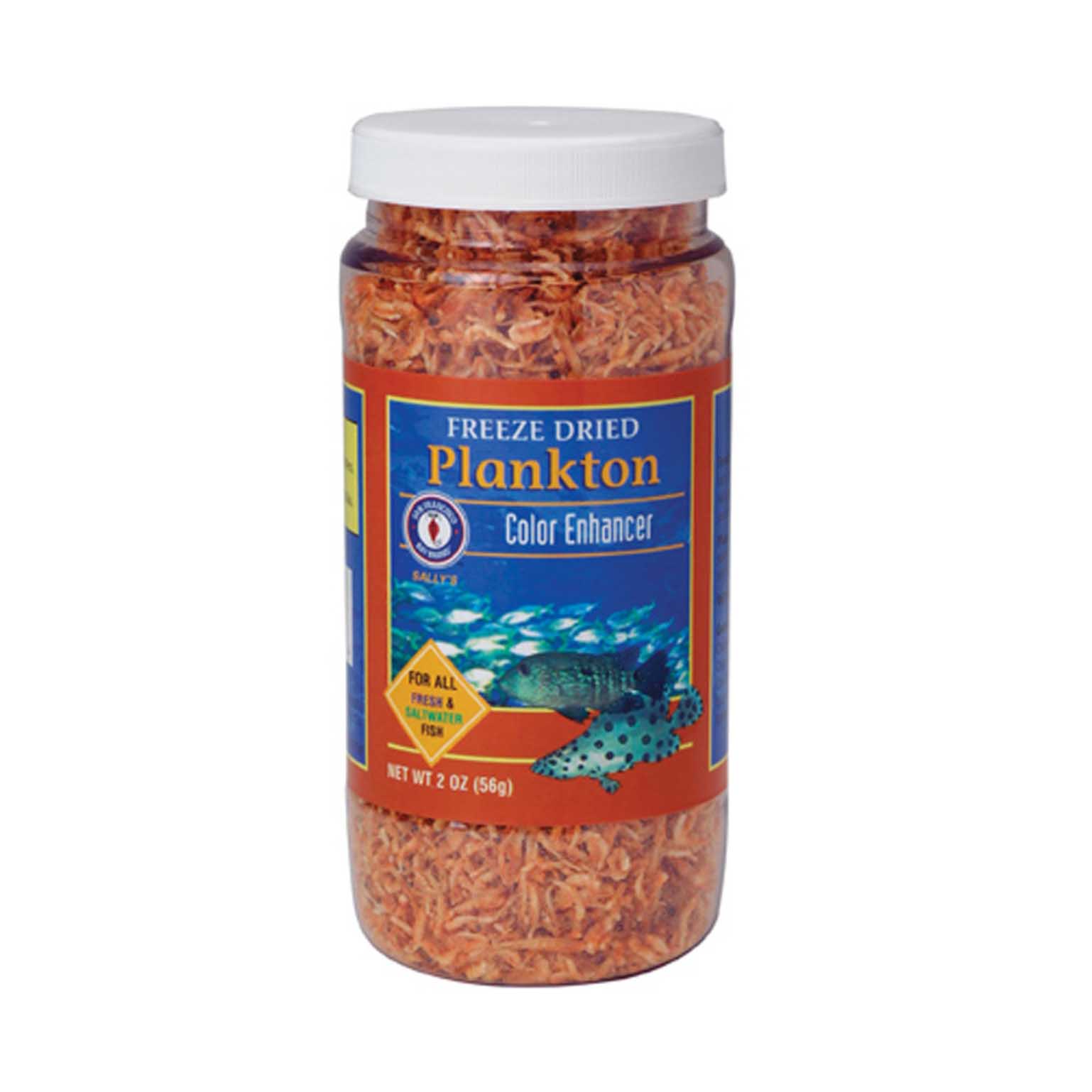 Freeze Dried Plankton Fish Food (2 oz) - San Francisco Bay Brand ...