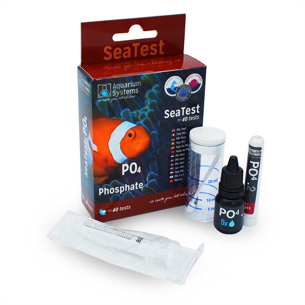 Phosphate Test Kit (40 Tests) - ASF - SaltwaterAquarium.com