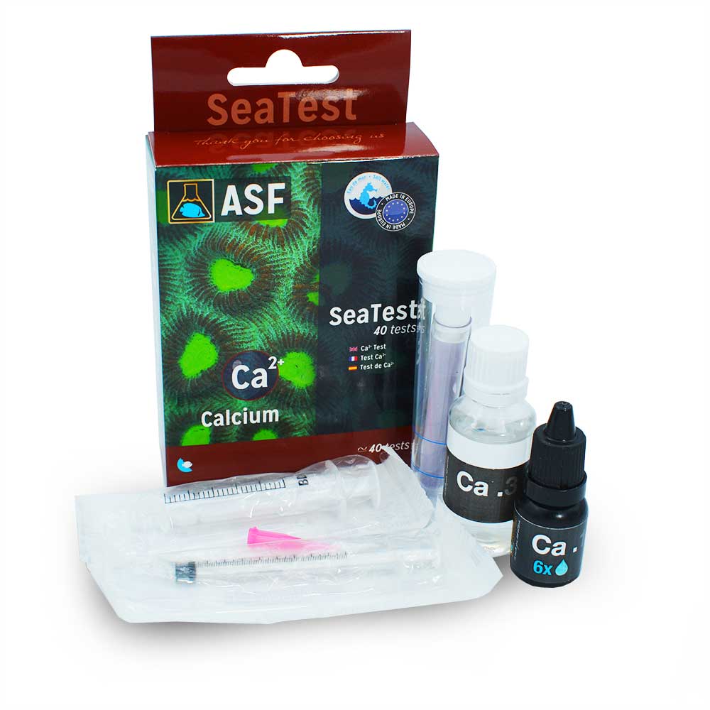 Calcium Test Kit (40 Tests) - ASF - SaltwaterAquarium.com