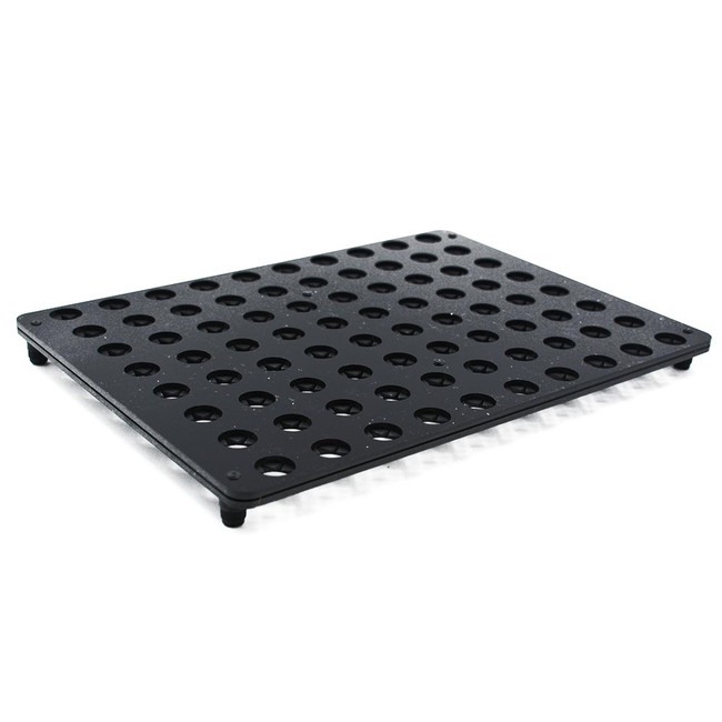 (Black) 80 Hole Frag Flat Rack Tray w/Frag Lock - PNW Customs ...