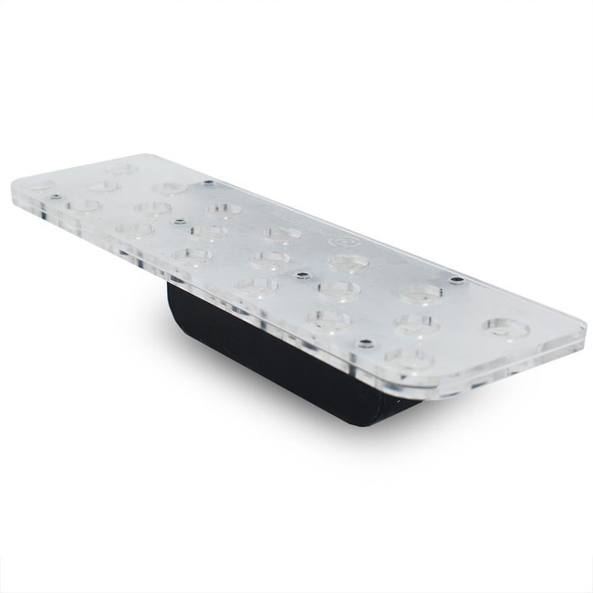 20 Hole Premium Medium Frag Rack (3/4" Glass) Frost w/Frag Lock - PNW ...