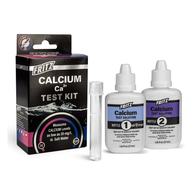 Calcium Liquid Test Kit - Fritz Aquatics - SaltwaterAquarium.com