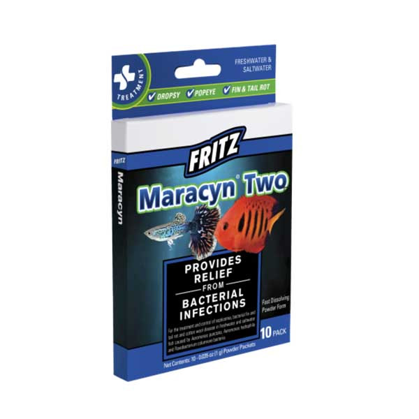 Mardel Maracyn Two (10 Count) - Fritz Aquatics - SaltwaterAquarium.com