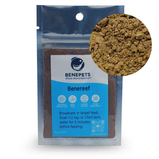 Benereef Coral Reef Food Sample (4g) - Benepets - SaltwaterAquarium.com