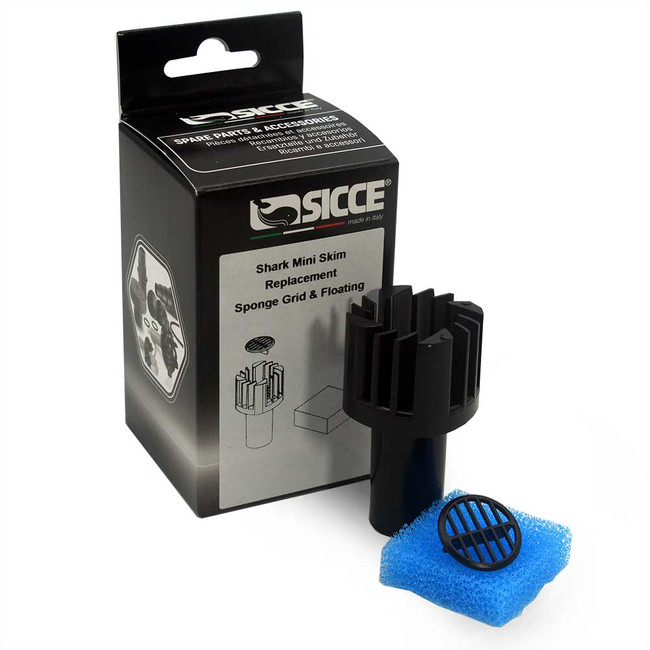 Shark MINI Skim Sponge, Grid and Floating - Sicce - SaltwaterAquarium.com