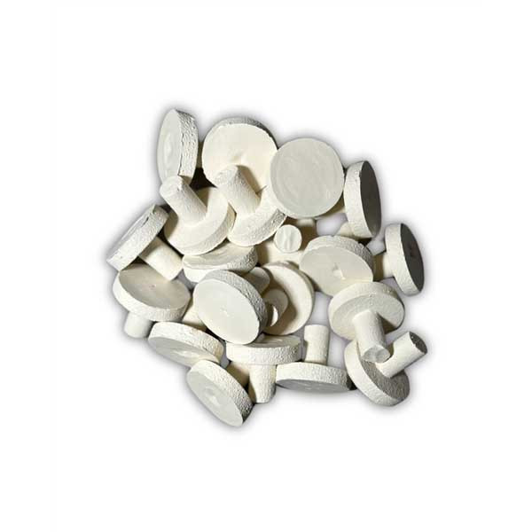 Ceramic Frag 1" Plug (250 pack) WHITE - Eva Aquatics ...