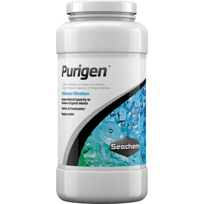 Purigen (500 mL) - Seachem - SaltwaterAquarium.com