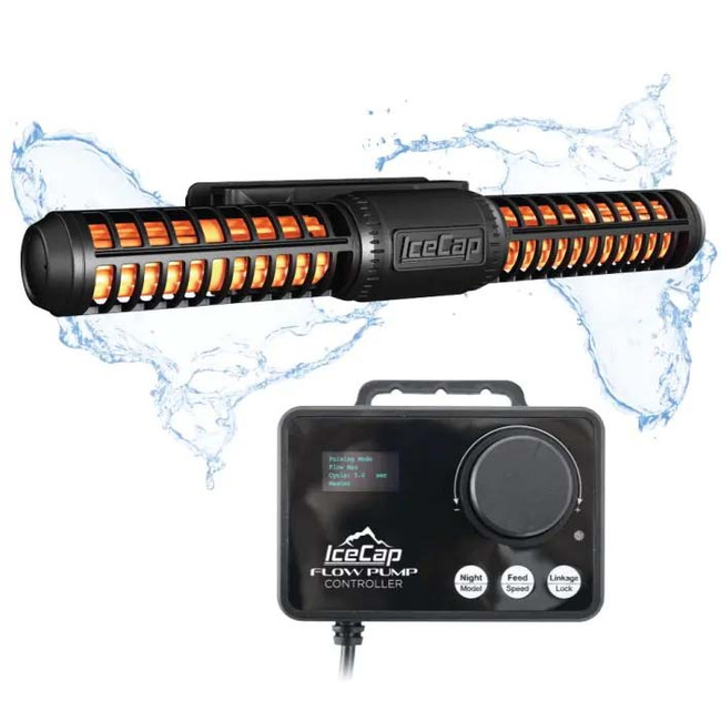 4K Gyre Flow Pump with Controller - Icecap - SaltwaterAquarium.com