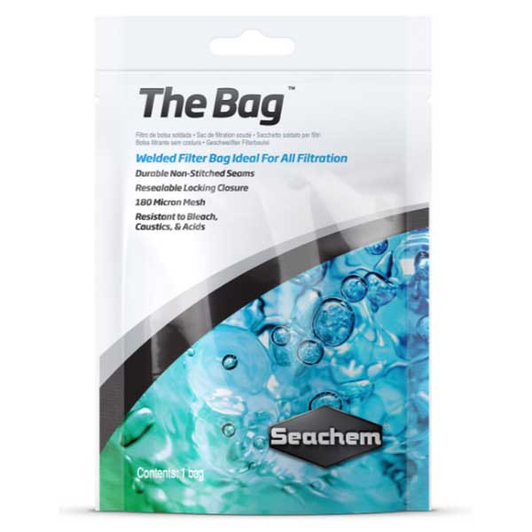 The Bag - 180 Micron Welded Filter Bag (5" x 9.5") - Seachem ...