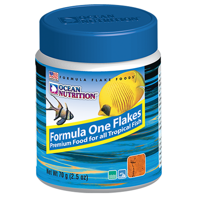 Formula One Flake Food (2.5 oz) - Ocean Nutrition - SaltwaterAquarium.com
