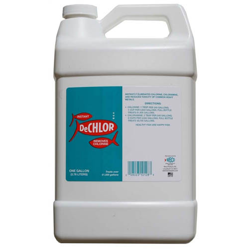 DeChlor (1 gal) Chlorine Remover - Weco - SaltwaterAquarium.com