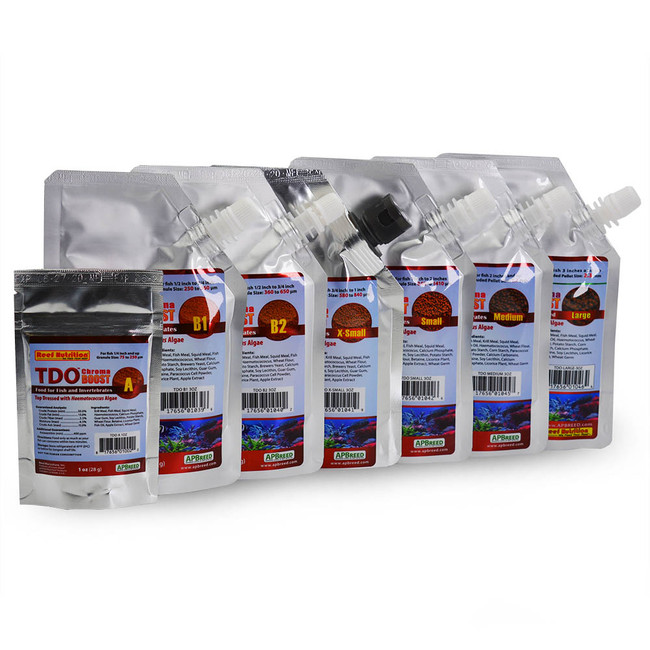 TDO Chroma Boost Hobbyist Breeder Starter Pack - Reef Nutrition ...