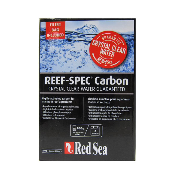 REEF SPEC Carbon (100 gm) - Red Sea - SaltwaterAquarium.com