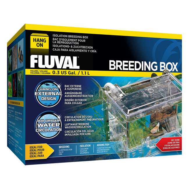 Hang-On Breeding/Acclimation Box - Fluval - SaltwaterAquarium.com