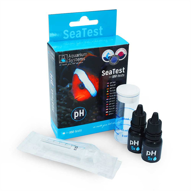 pH Test Kit (100 Tests) - ASF - SaltwaterAquarium.com
