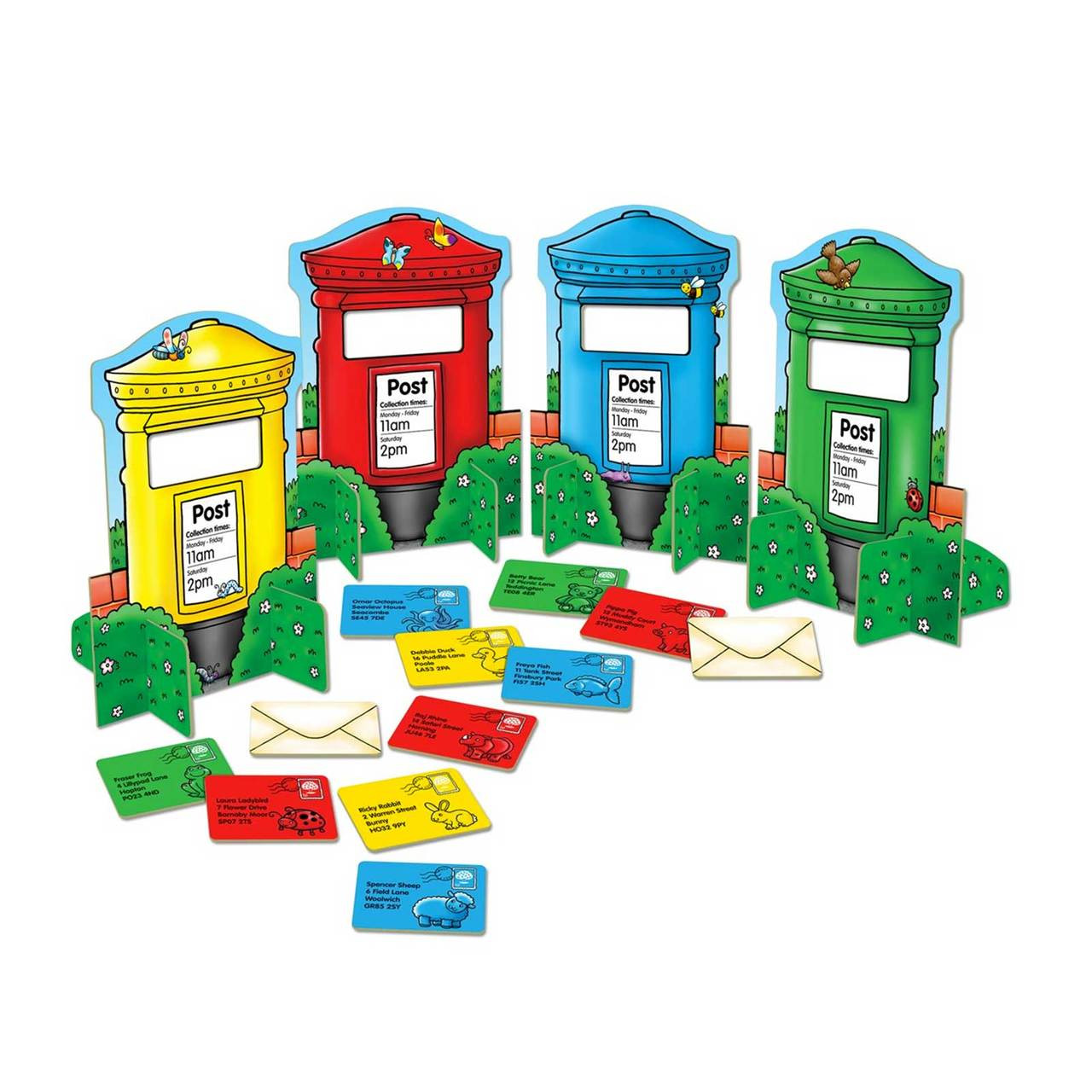 Orchard Toys Post Box Colour Matching Game. Buy Educational Games Online