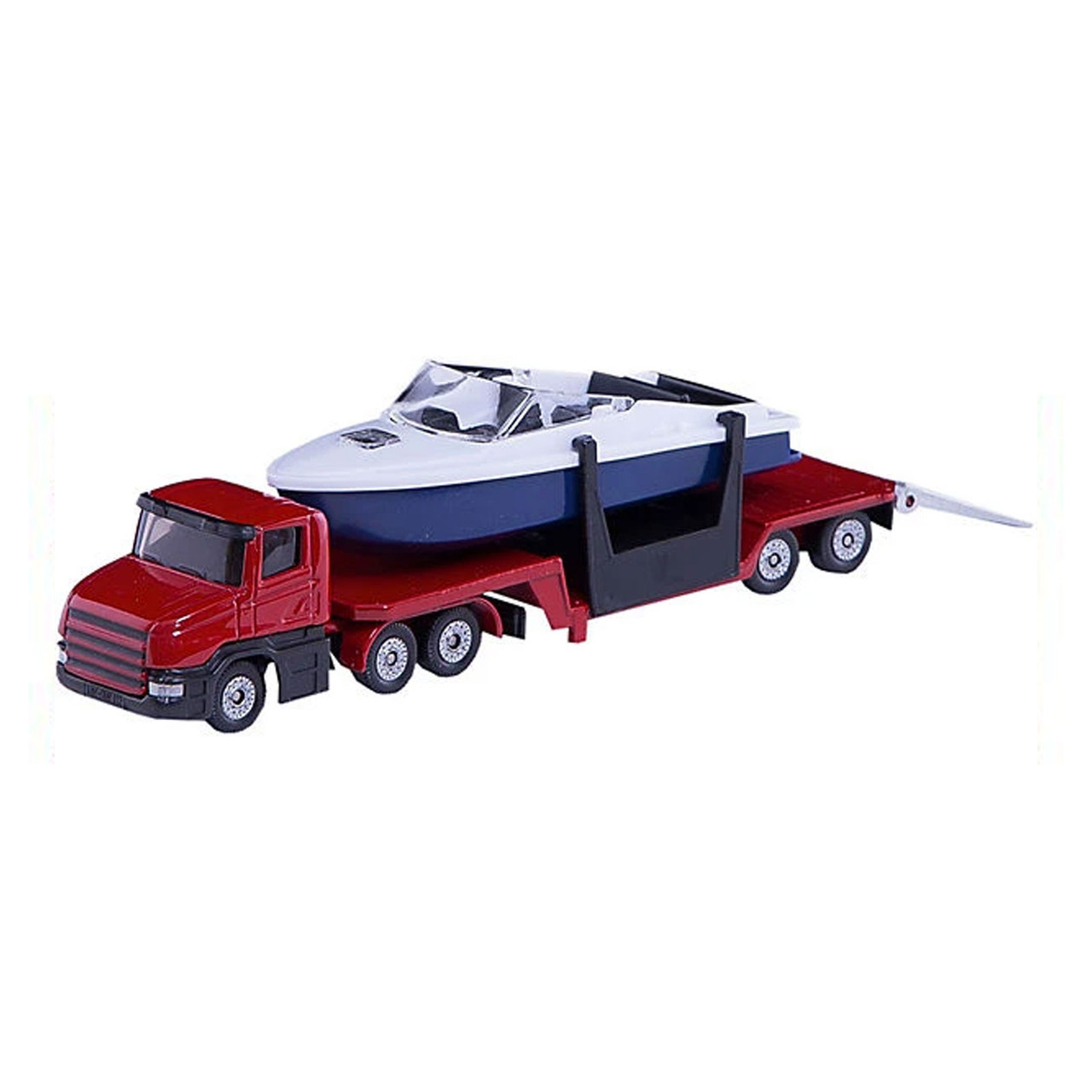 Siku Low Loader With Boat. Shop Toy Car Figurines Online
