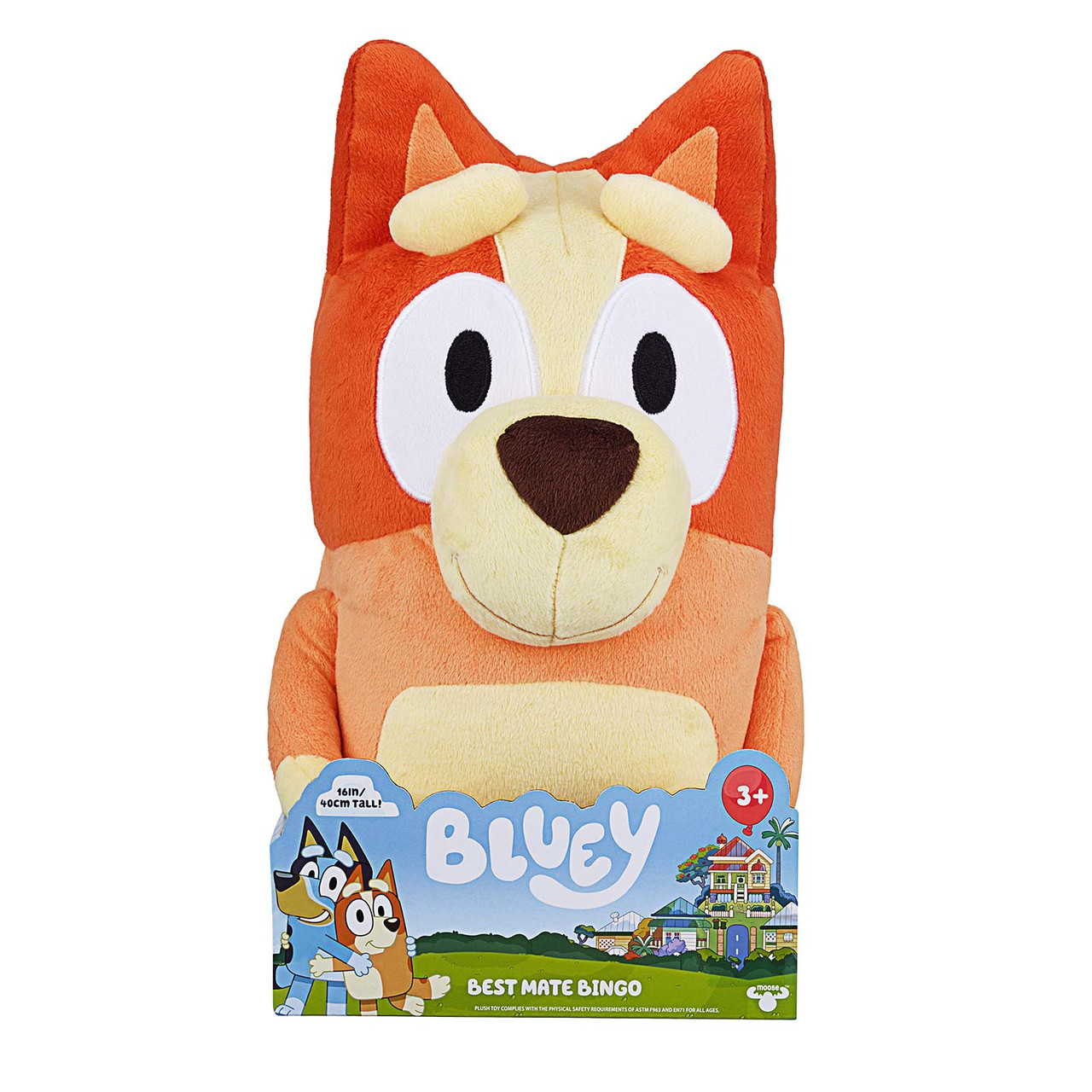 Bluey Bingo Jumbo Plush Toy - 40cm. Shop Soft Toys Online