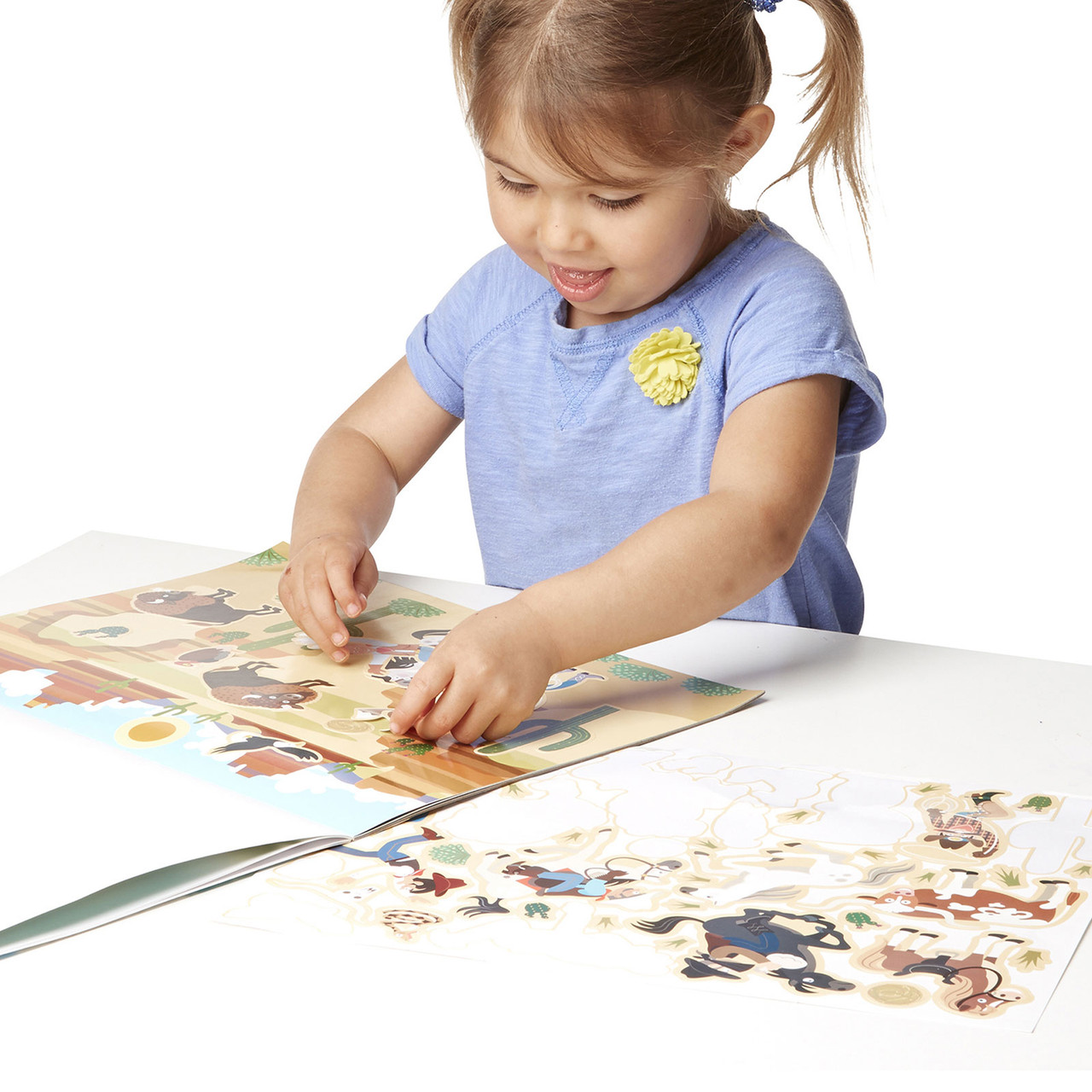 Melissa & Doug Reusable Sticker Book - Adventure. Buy Kids Arts & Craft ...