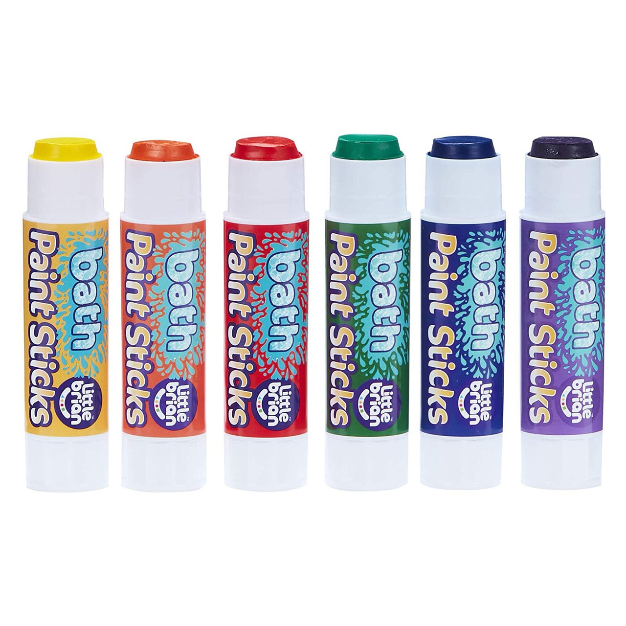 Little Brian 6pk Bath Paint Sticks - Shop Kids Bath Toys Online