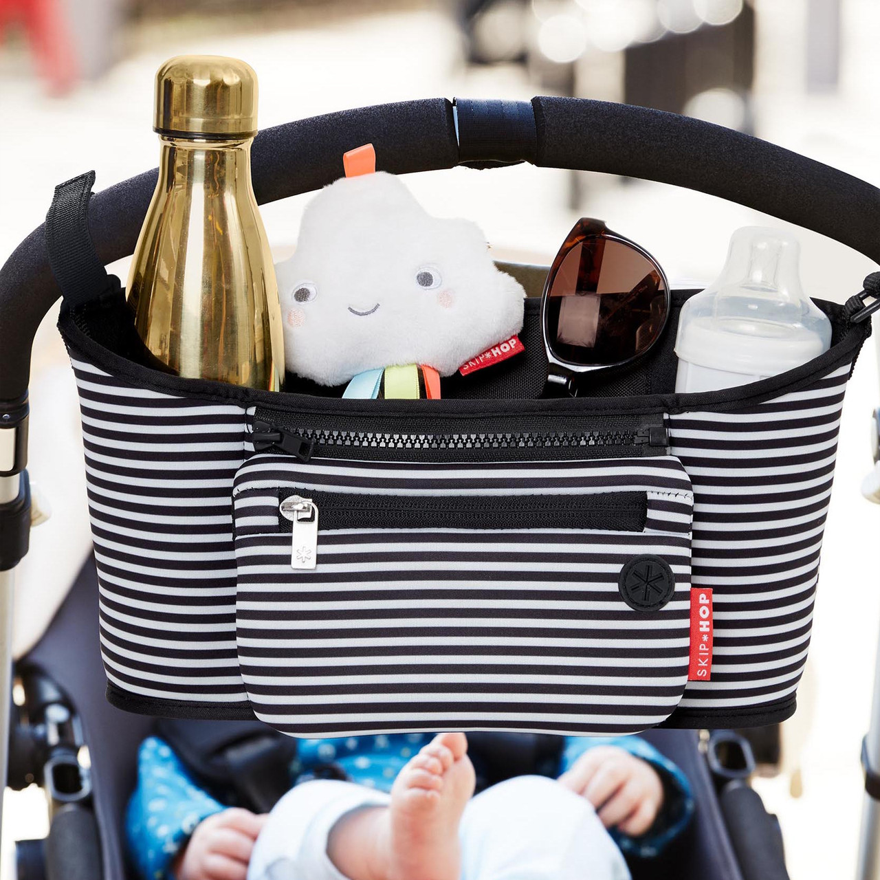 Skip Hop Grab & Go Stroller Organiser Caddy Stripes - Shop Pram ...
