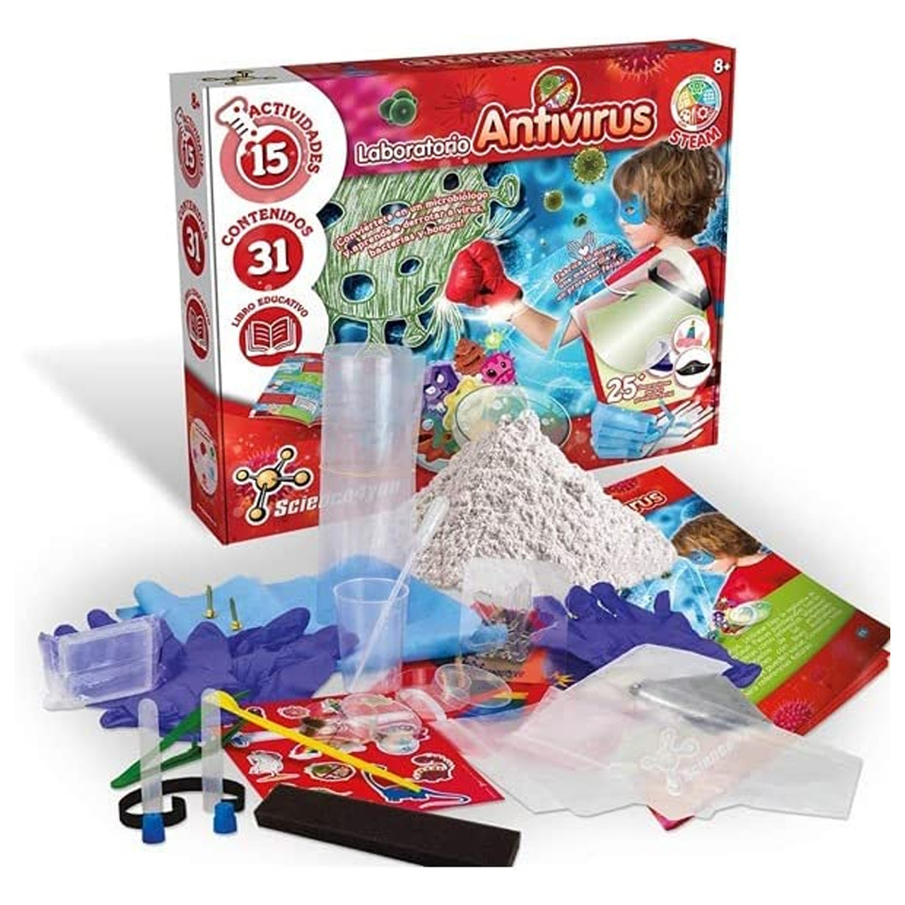 Science4you Antivirus Laboratory Kit - Shop STEM Educational Activities ...