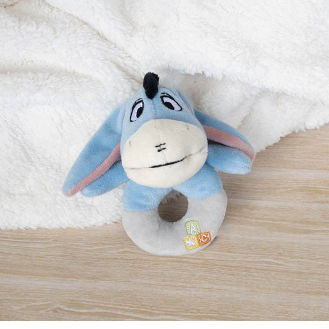 Winnie The Pooh Eeyore Baby Ring Rattle. Buy Newborn Baby Soft Toys Online