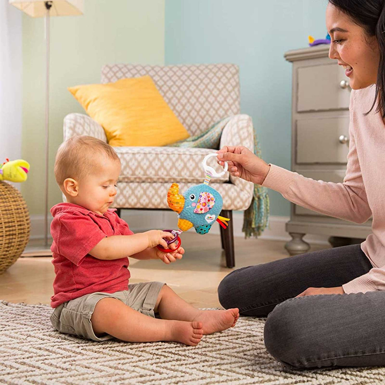 Lamaze Small Clip & Go Baby Toy - Eloy the Elephant . Shop Activity ...
