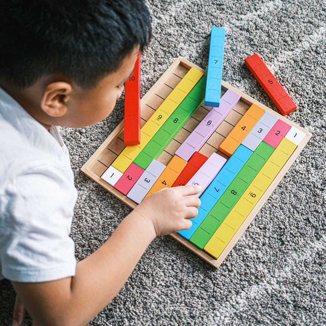 Bigjigs Toys Number Bonds Tray - Shop Wooden Educational Toys Online