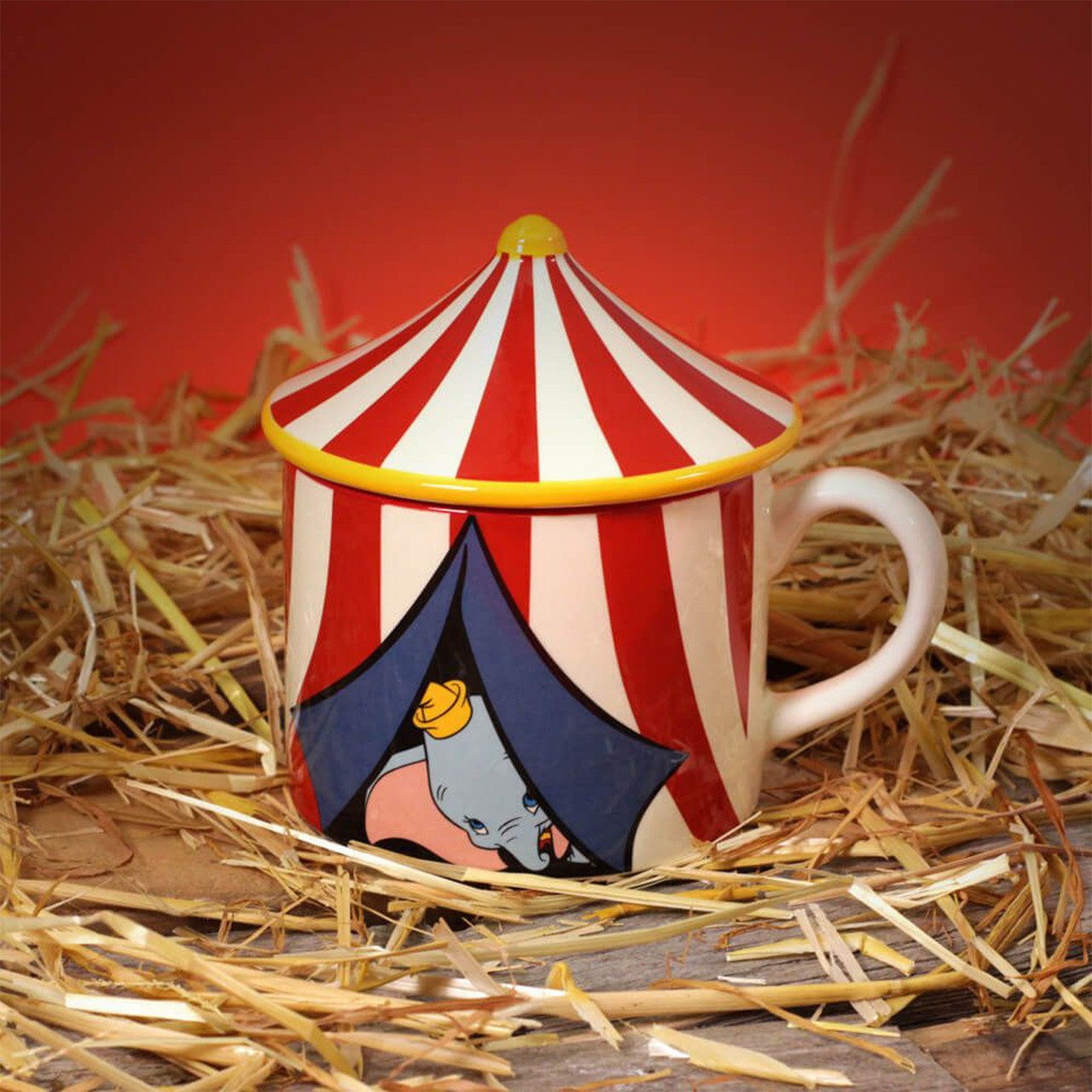Disney Gift Dumbo Shaped Mug With Lid: Circus. Shop Online
