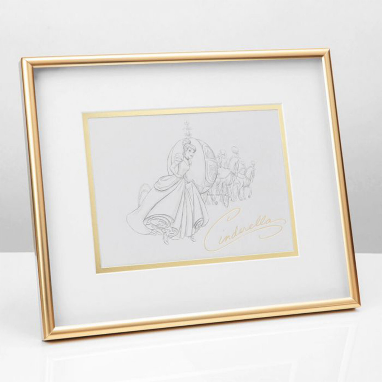 Disney Gift Disney Collectible Framed Print Cinderella Shop Wall Art
