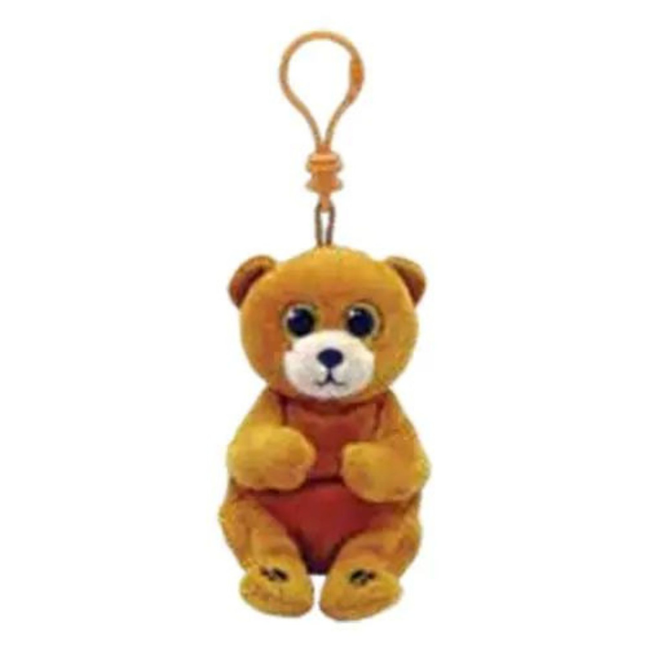 TY Beanie Bellies Duncan Brown Bear Clip - Shop Online