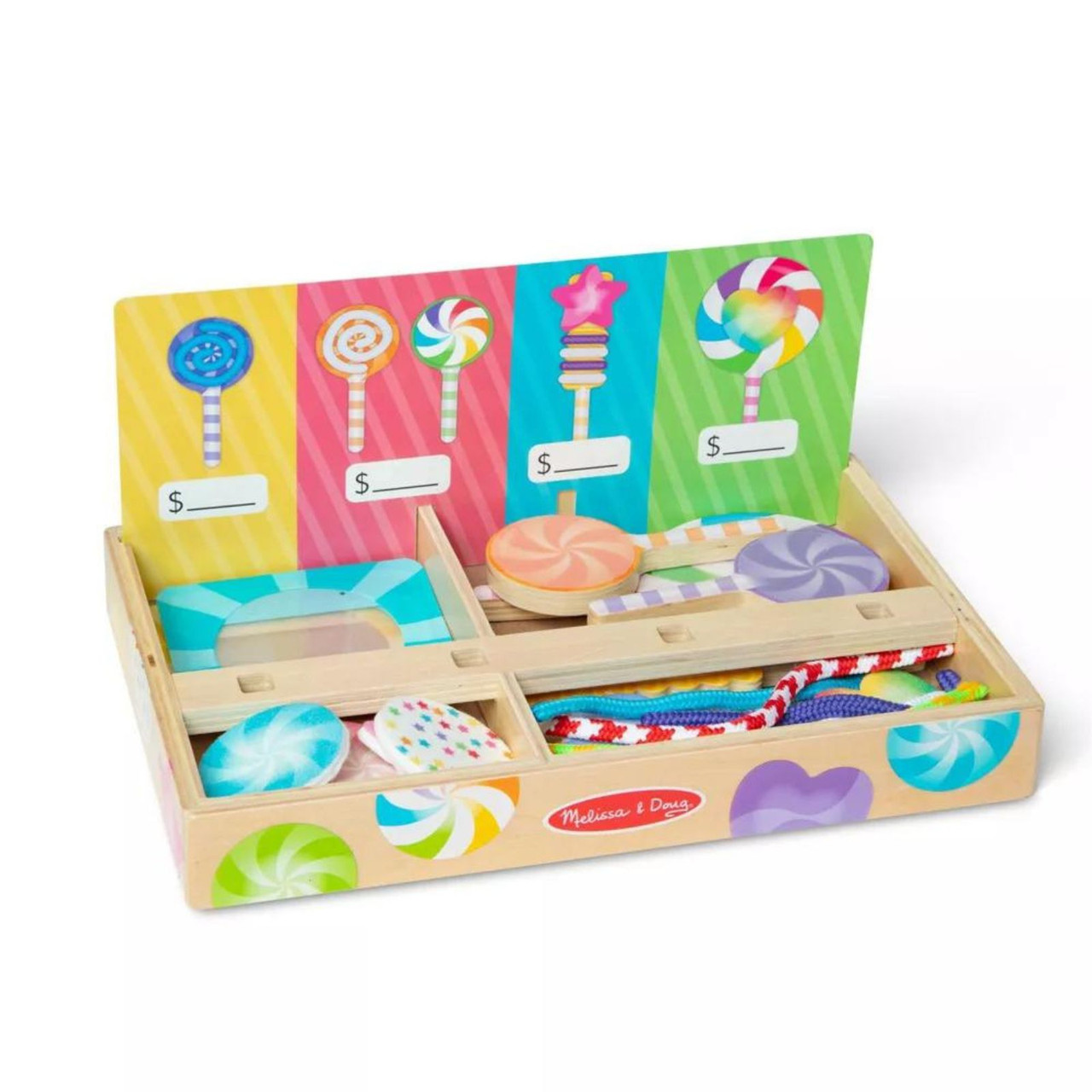 Melissa & Doug Wooden Lollipop Set - Shop Kids Pretend Play Toys Online
