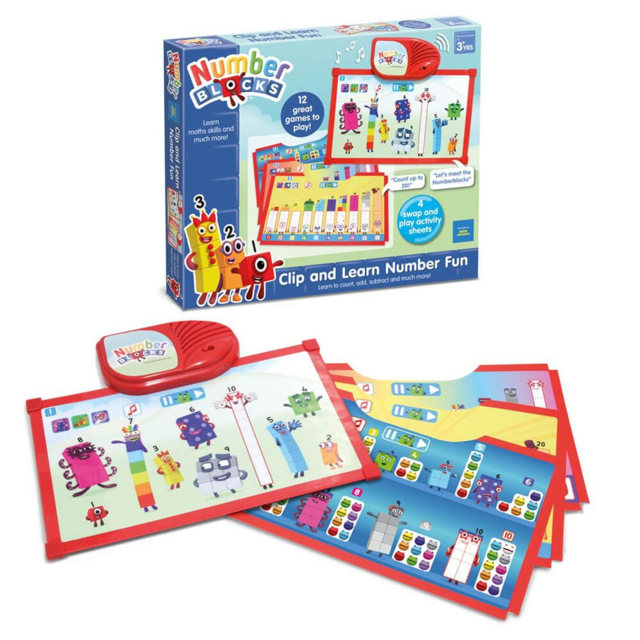 Numberblocks Clip & Learn Number Fun - Shop Online