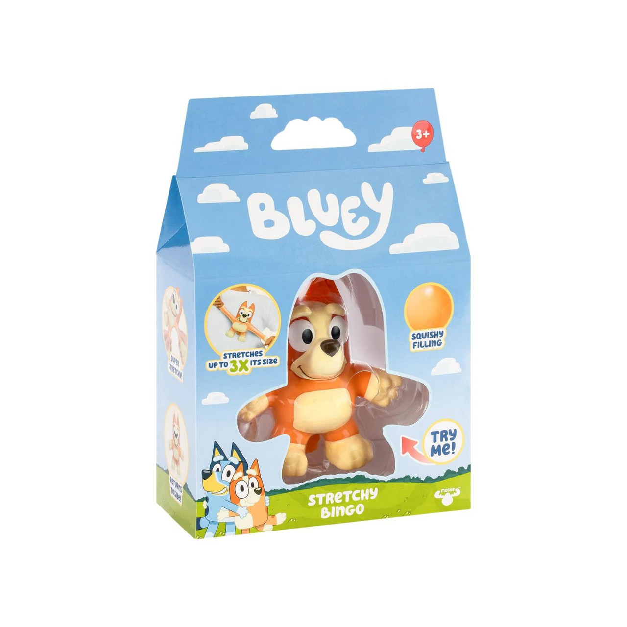 Bluey S10 Stretchy Hero Figures Assorted - Shop Bluey & Bingo Toy Online