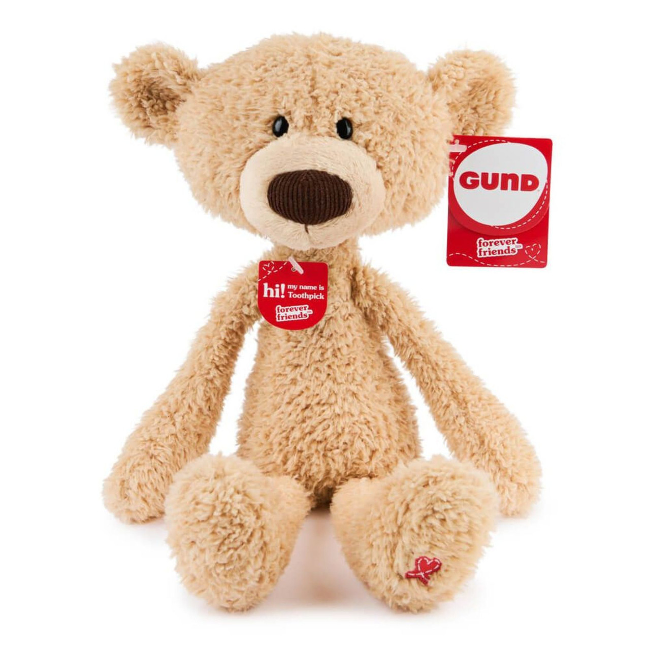 Gund Toothpick Teddy Bear : Beige Forever Friends 38cm | Shop Online