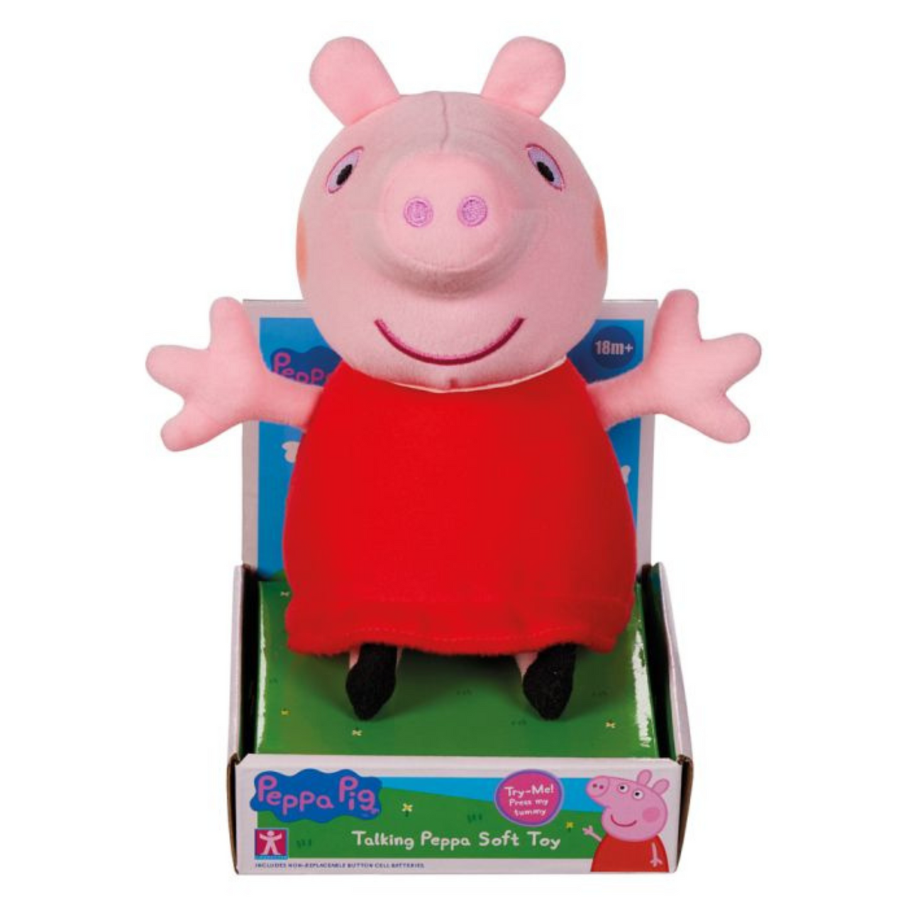 Peppa Pig Talking Peppa Soft Toy | Shop Plush Toys Online