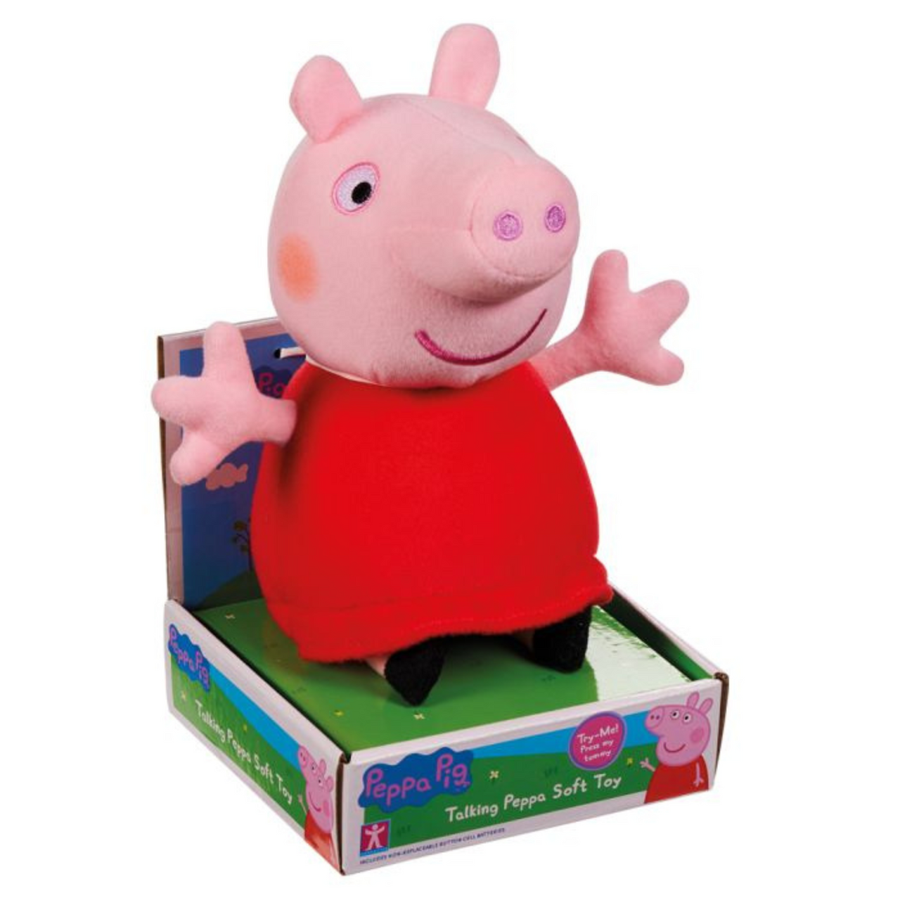 Peppa Pig Talking Peppa Soft Toy | Shop Plush Toys Online