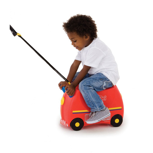 Trunki Fire Engine Frank Ride On Suitcase - Buy Online Childrens Luggage