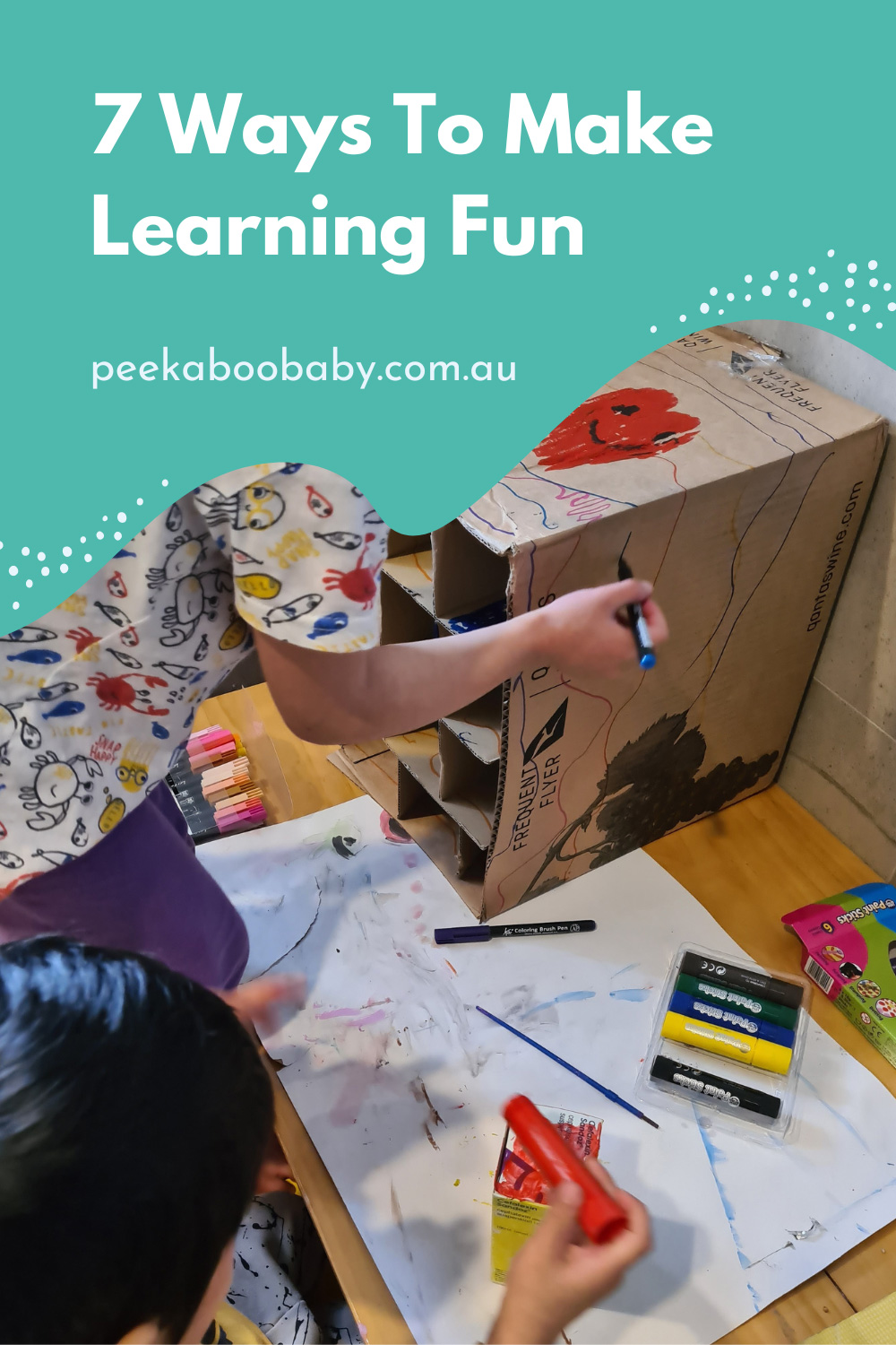 7 Ways To Make Learning Fun - Peekaboo Baby