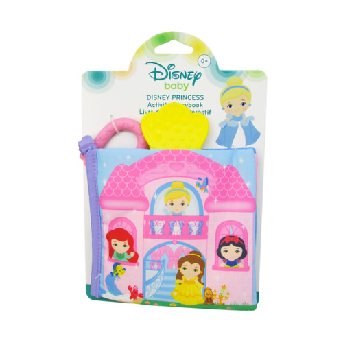 Shop Disney Princess On the Go Activity Baby Soft Book with Teether ...
