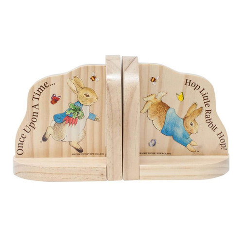 Beatrix Potter Peter Rabbit Wooden Bookends | Shop Baby Gifts & Nursery ...