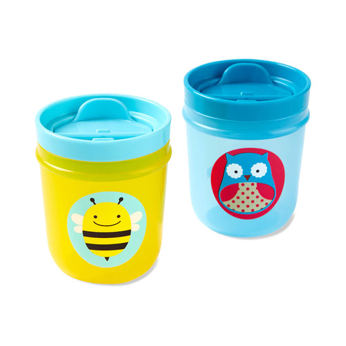 Skip Hop Zoo Tumbler Cup - Owl/Bee | Shop Toddler Mealtime Cups Online
