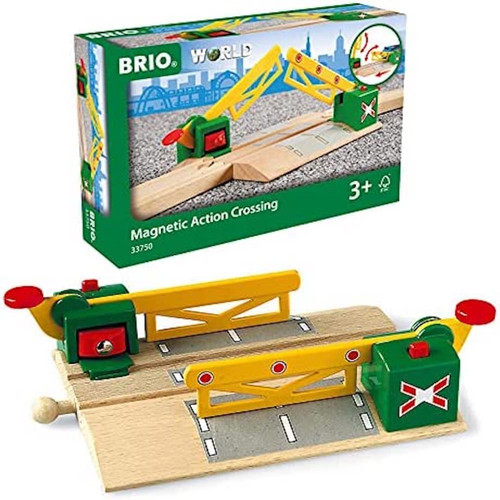 BRIO Magnetic Action Crossing - Shop Toy Train Accessory Online