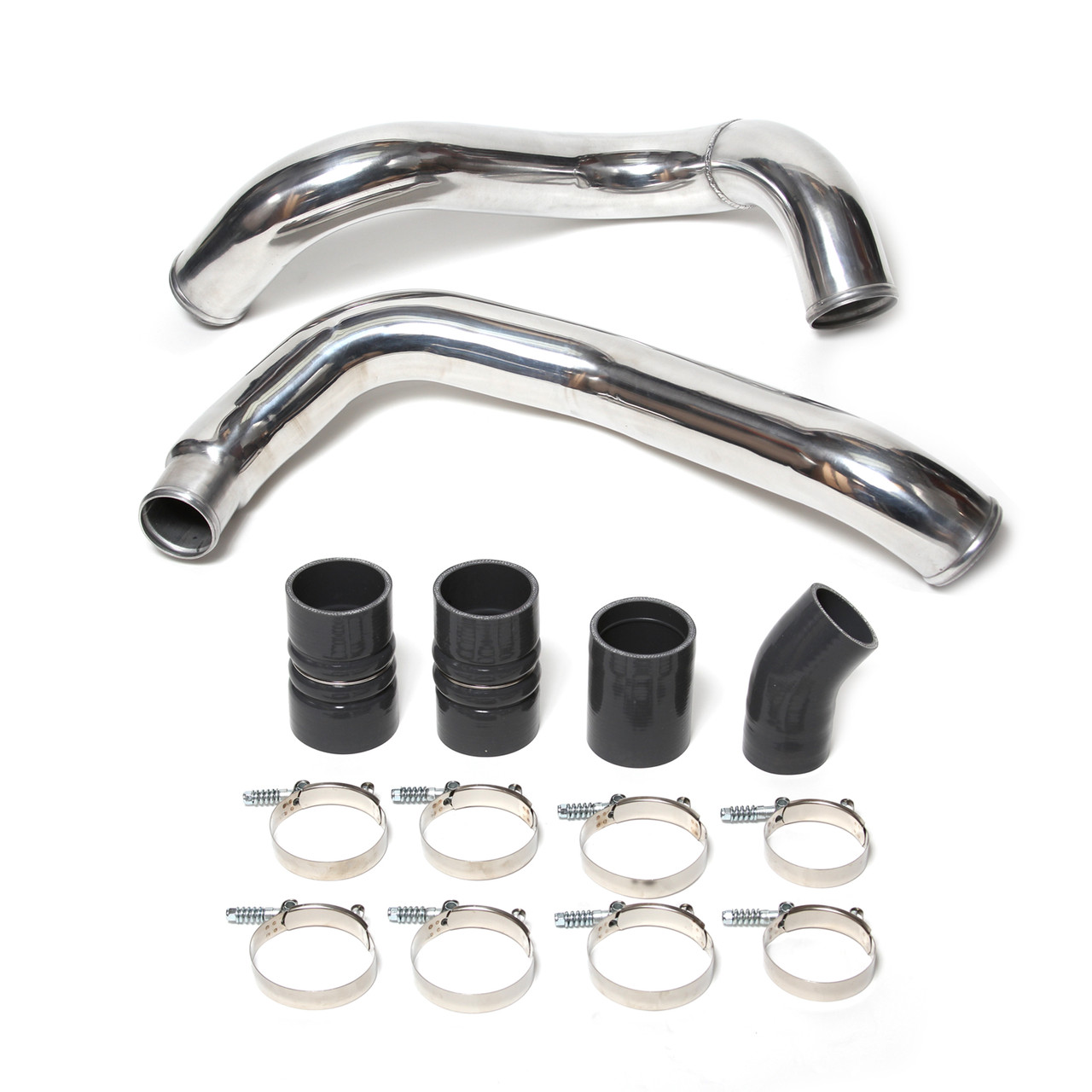 1999-2003 Ford Powerstroke Updated Intercooler Pipe Kit - Polished ...