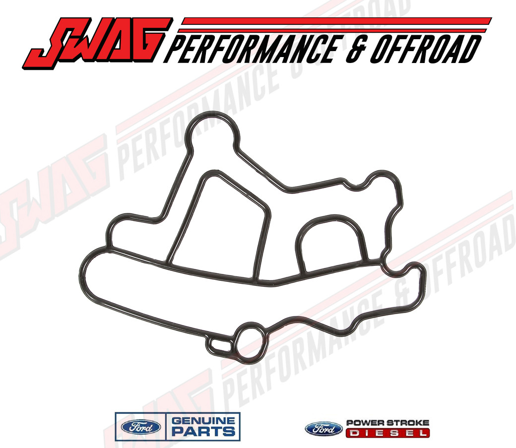 FORD 7.3L POWERSTROKE DIESEL OEM ENGINE OIL COOLER GASKET & SEAL KIT (F4TZ-6A636-KIT)