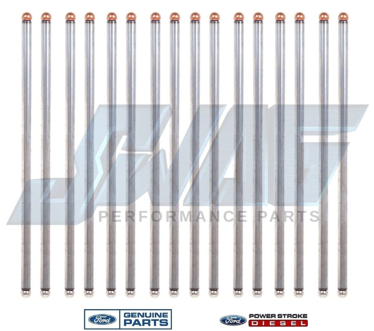 FORD 7.3L POWERSTROKE DIESEL OEM PUSH ROD SET (F4TZ-6565-A)