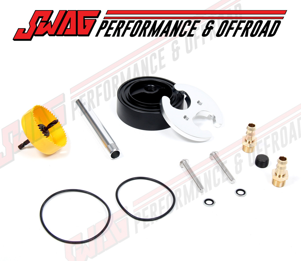 SWAG PERFORMANCE BUILT-IN RETURN FUEL TANK SUMP KIT - FOR CUMMINS ...