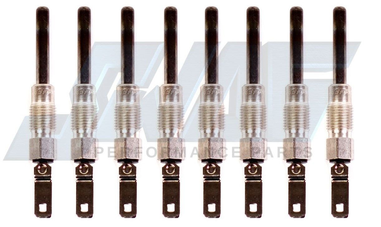 DIESEL RX GM 6.2L / 6.5L DIESEL GLOW PLUG SET - DRX00050