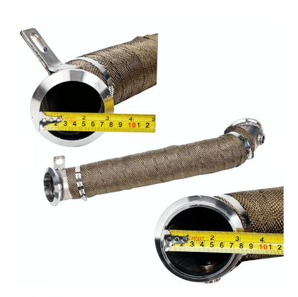 2011-2015* LML Duramax 6.6L Chev/GMC 3" Heat Wrapped Downpipe - Truck ...